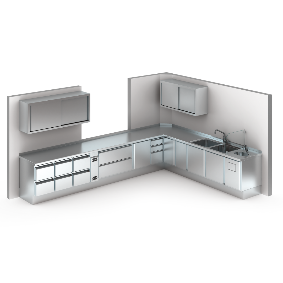 Instrument Fixing set set of 4 | Accessories | Baskets and containers ...