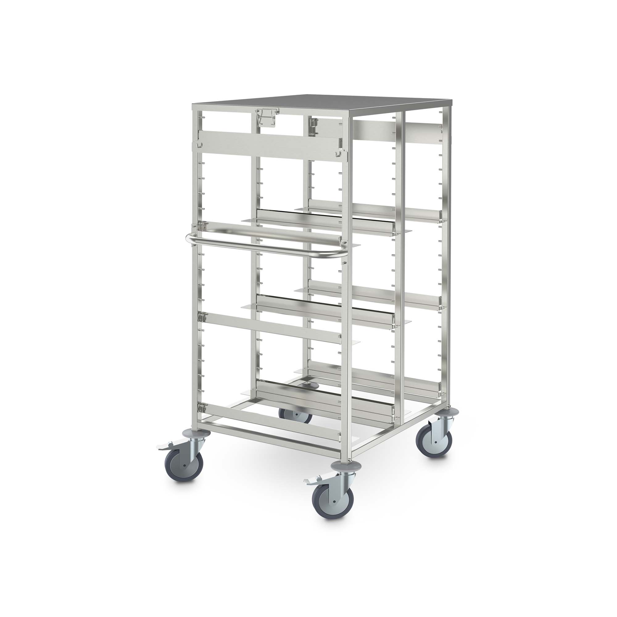 Container transport trolley open 4 StU | Container and sterile goods ...